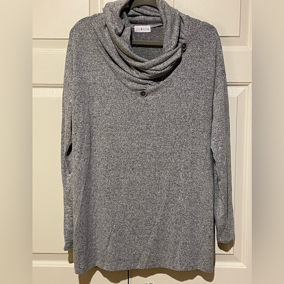 Coco & Main | Sweaters | Coco Main Cowl Neck Long Sleeve Sweater With ...